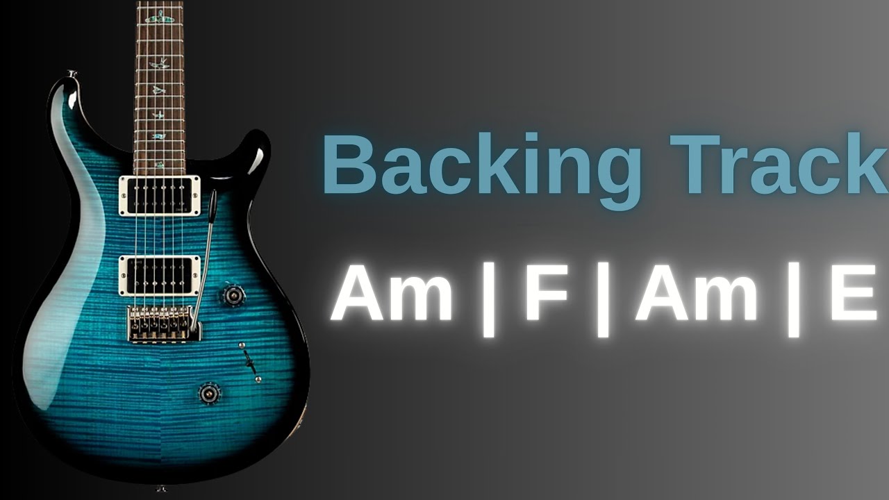 Sad Guitar Backing Track in A Minor - YouTube