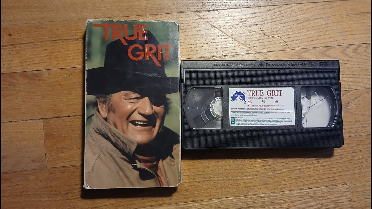 Opening to The True Grit 1992 VHS 60fps - YouTube