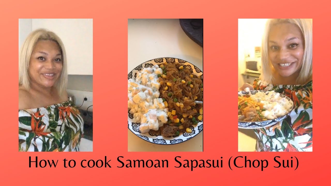How to cook to Samoan Sapasui (Chop Sui) - YouTube