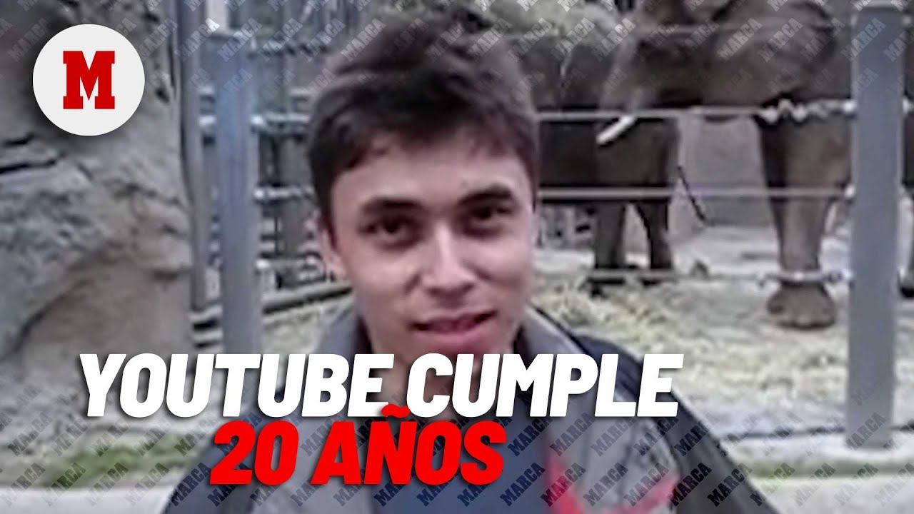 Este es el primer vídeo de la historia de Youtube y cumple hoy 20 años ...