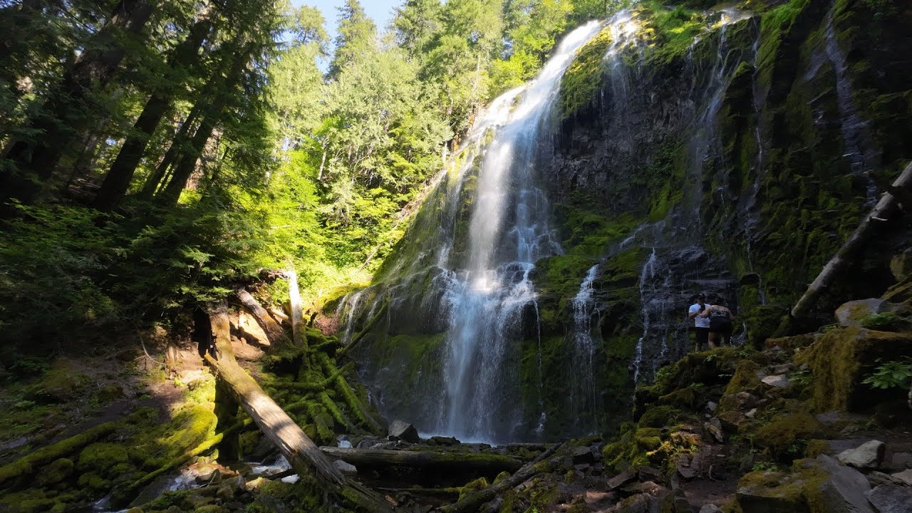 Proxy Falls (Lower Falls) - YouTube