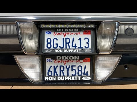 Crown Victoria - Hidden Reverse / Backup LED Light Bar - YouTube