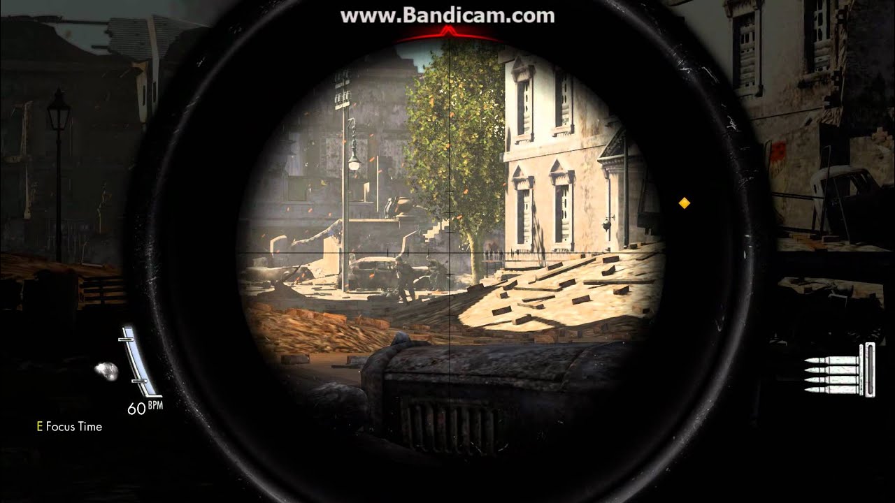 Saving Private Ryan Remake Sniper Shot Through Scope - YouTube