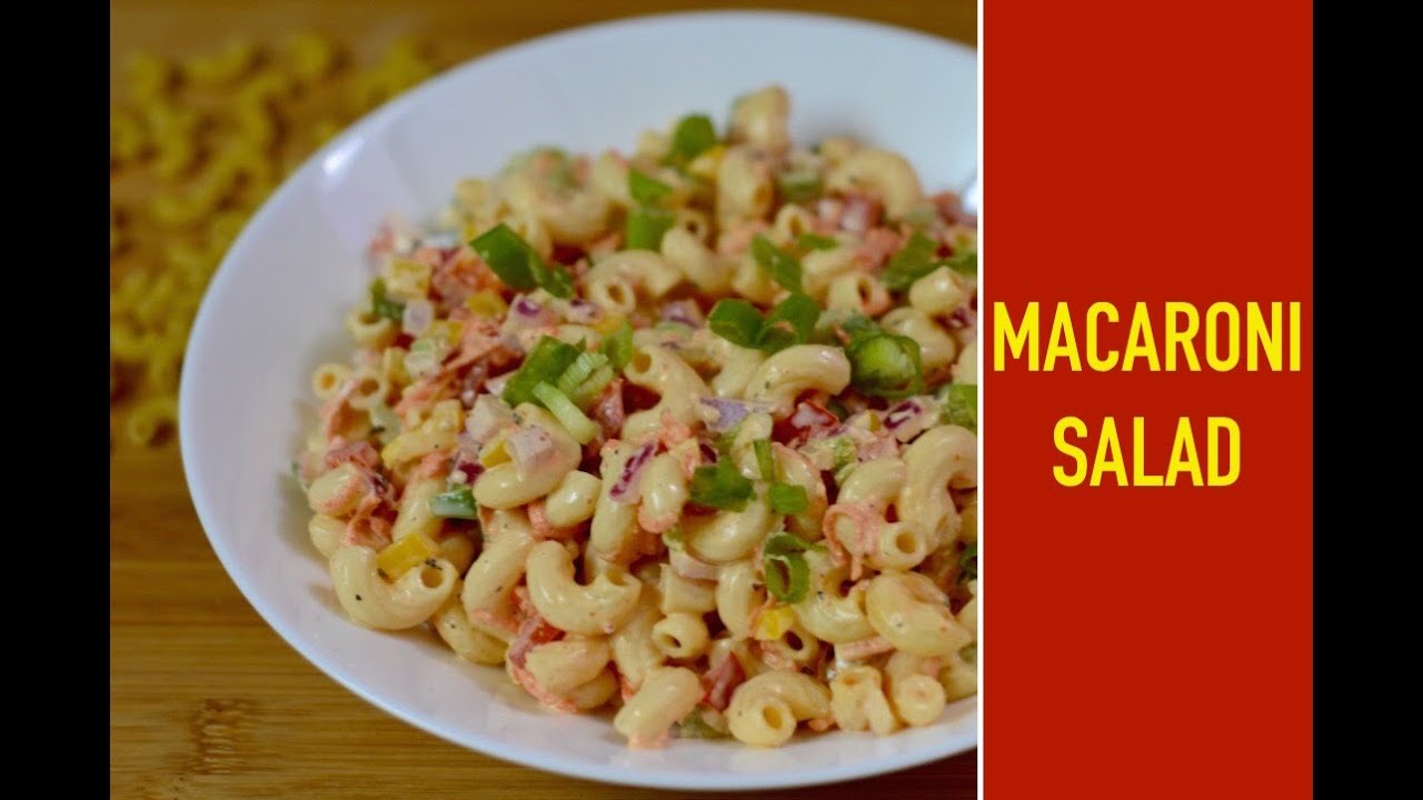 Macaroni Salad Recipe|Deli-Style Macaroni Salad|Cold Pasta Salad - YouTube