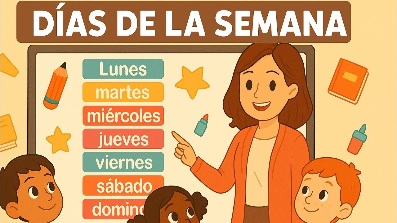 Canción de los días de la semana 📅 | Aprende cantando con ritmo y ...