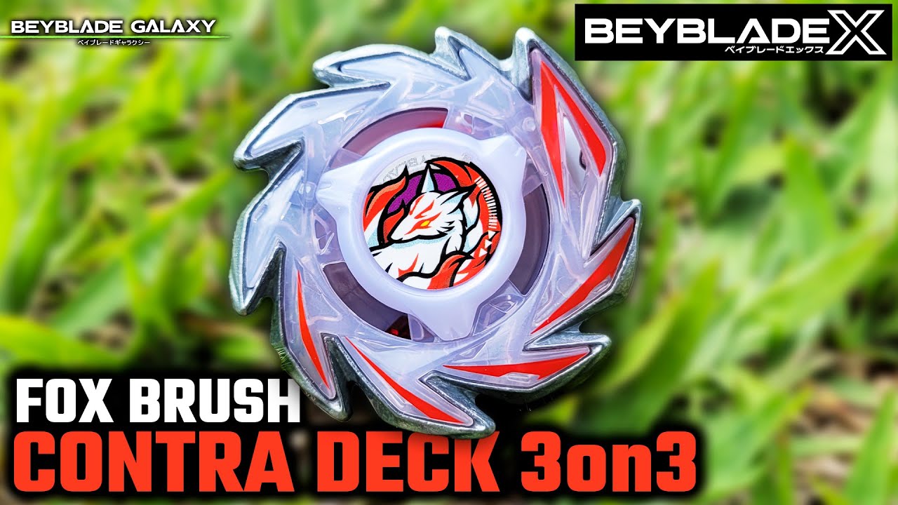 FOX BRUSH J9-70GR vs DECK DO EvanZ @diuareevangelista8581 [Beyblade X ...