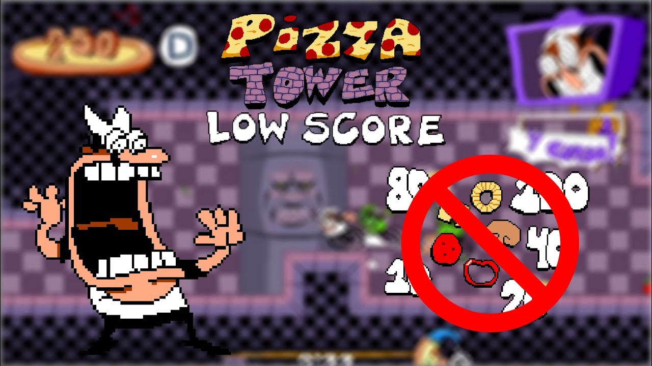 Pizza Tower - The Low Score Challenge Run - YouTube