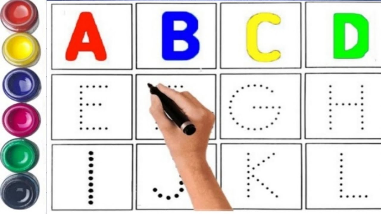 ABC Writing Collection along the Dotted Line for Toddlers & Kids | Kids ...
