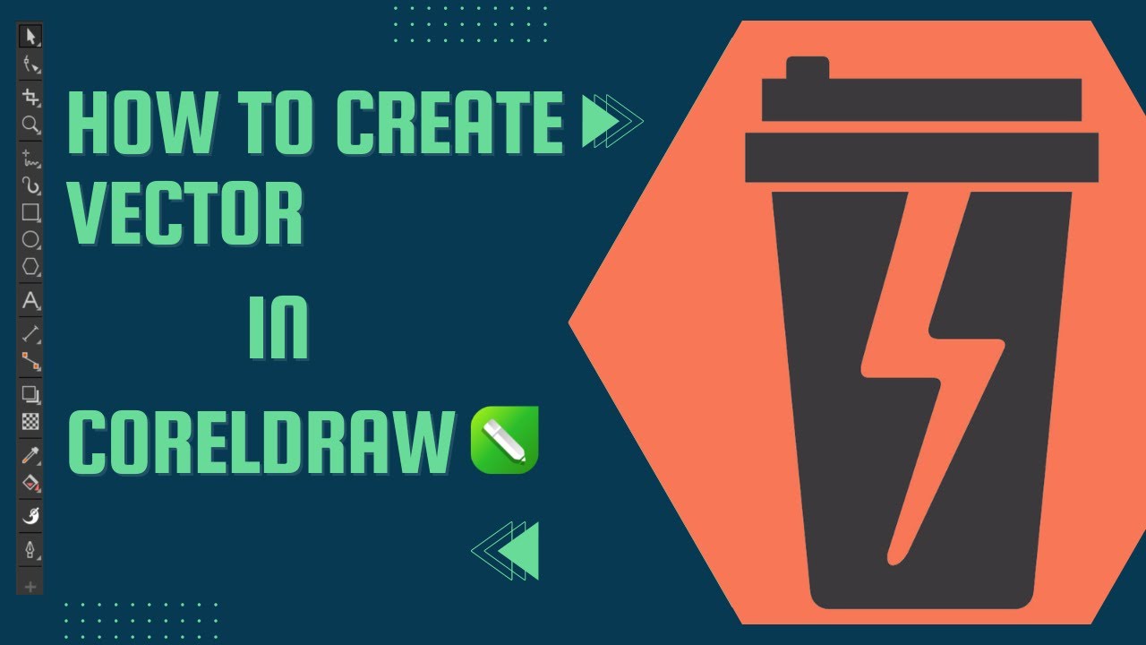 how to create Vector - Coreldraw Art - Full Tutorial Video - how to use ...