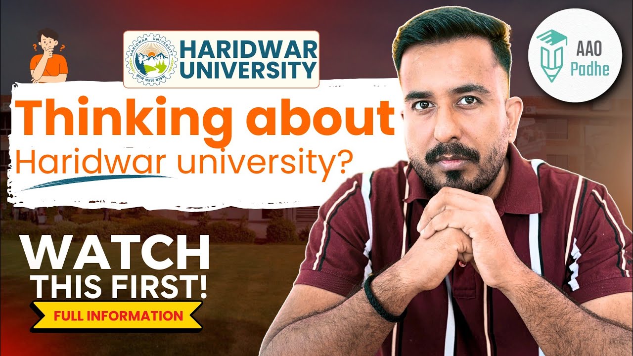 Haridwar University: best AFFORDABLE University in Roorkee? 💥🧐 - YouTube