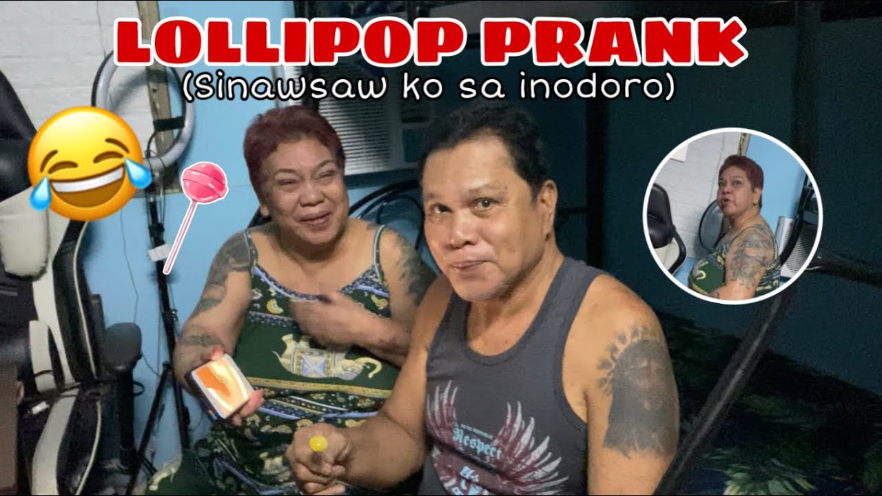 LOLLIPOP PRANK (sinawsaw ko sa inodoro) - YouTube