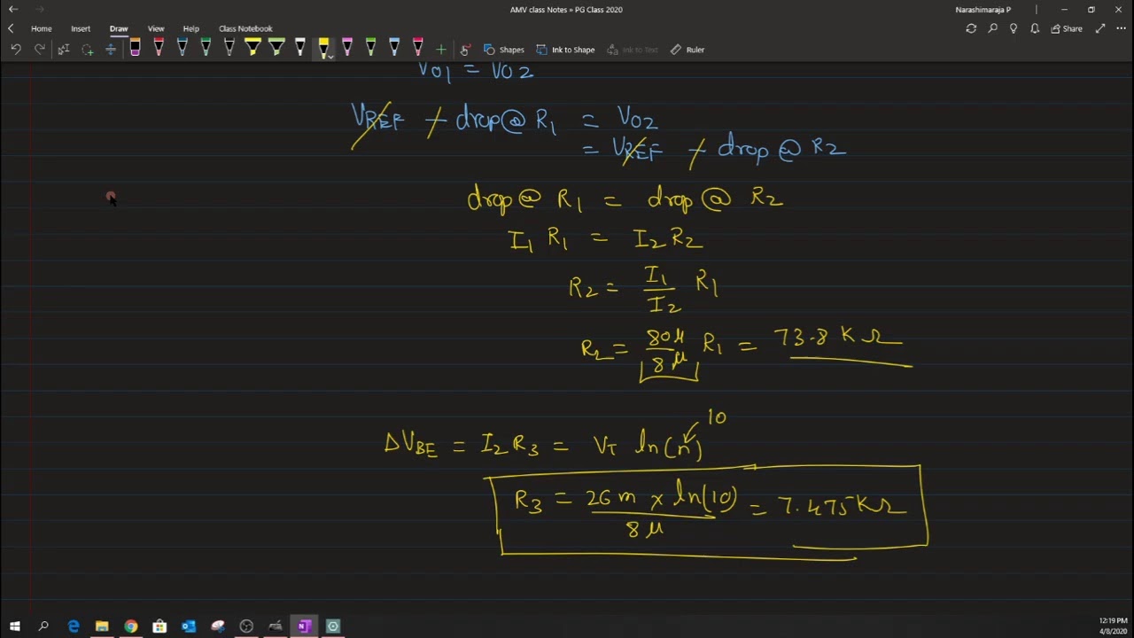 PG: PTAT generator and BGR circuit (Cont.2) - YouTube