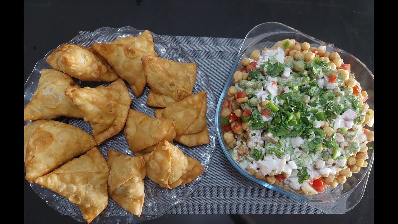 Samosa Chaat Recipe ( The quick and easiest way to make samosa chaat ...