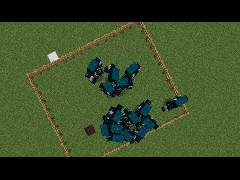 spawn warden minecraft - YouTube