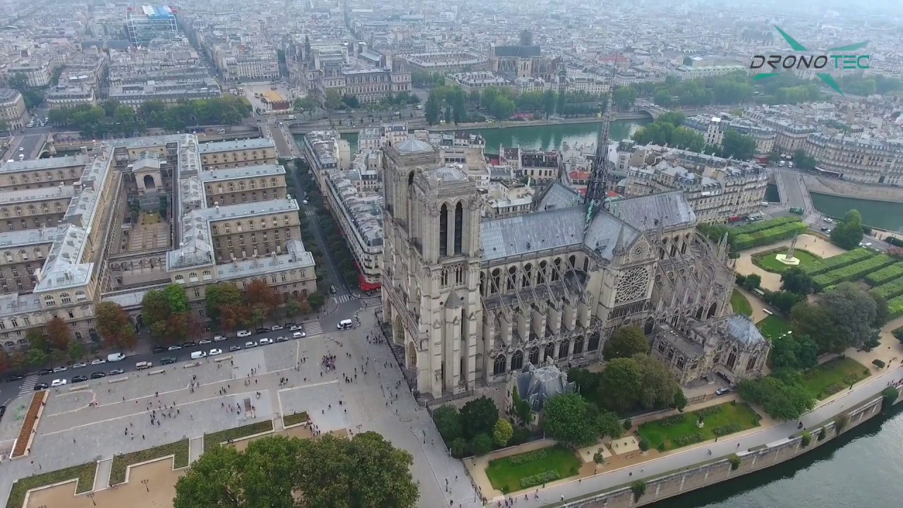 Paris Par Drone - YouTube