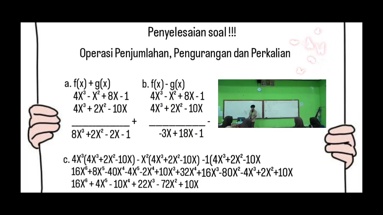 Operasi Penjumlahan, Pengurangan, dan Perkalian Suku Banyak (Polinomial ...