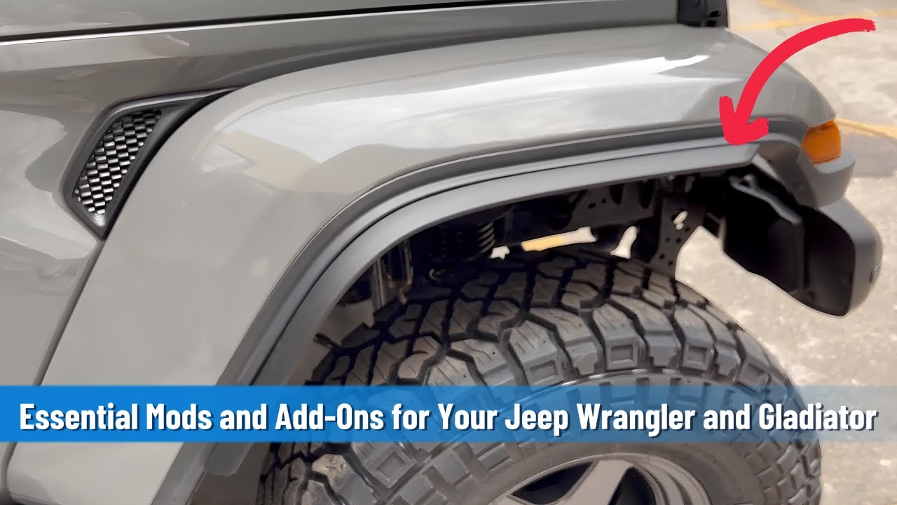 Essential Mods and Add-Ons for Your Jeep Wrangler and Gladiator that ...