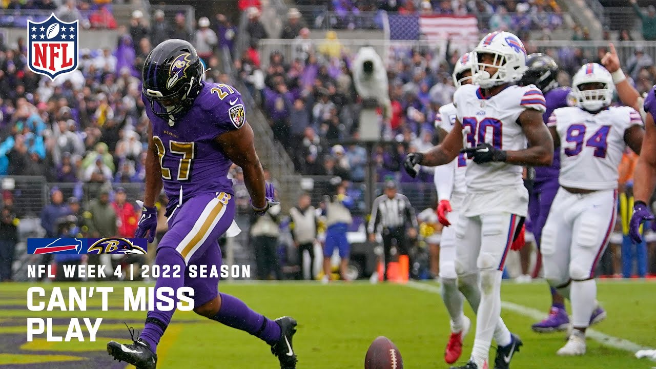 Marlon Humphrey Interception Leads to Ravens Touchdown! - YouTube