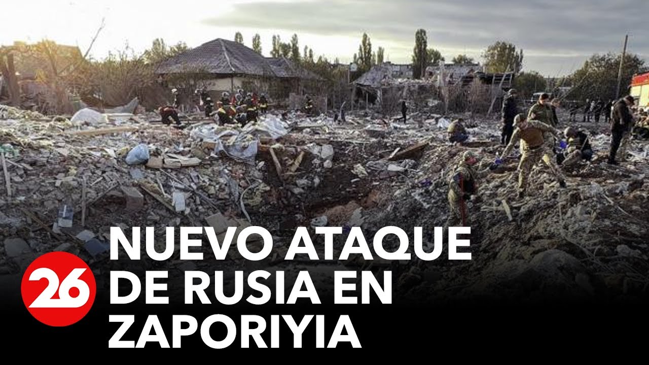 Ucrania: nuevas invasiones rusas en Zaporiyia - YouTube