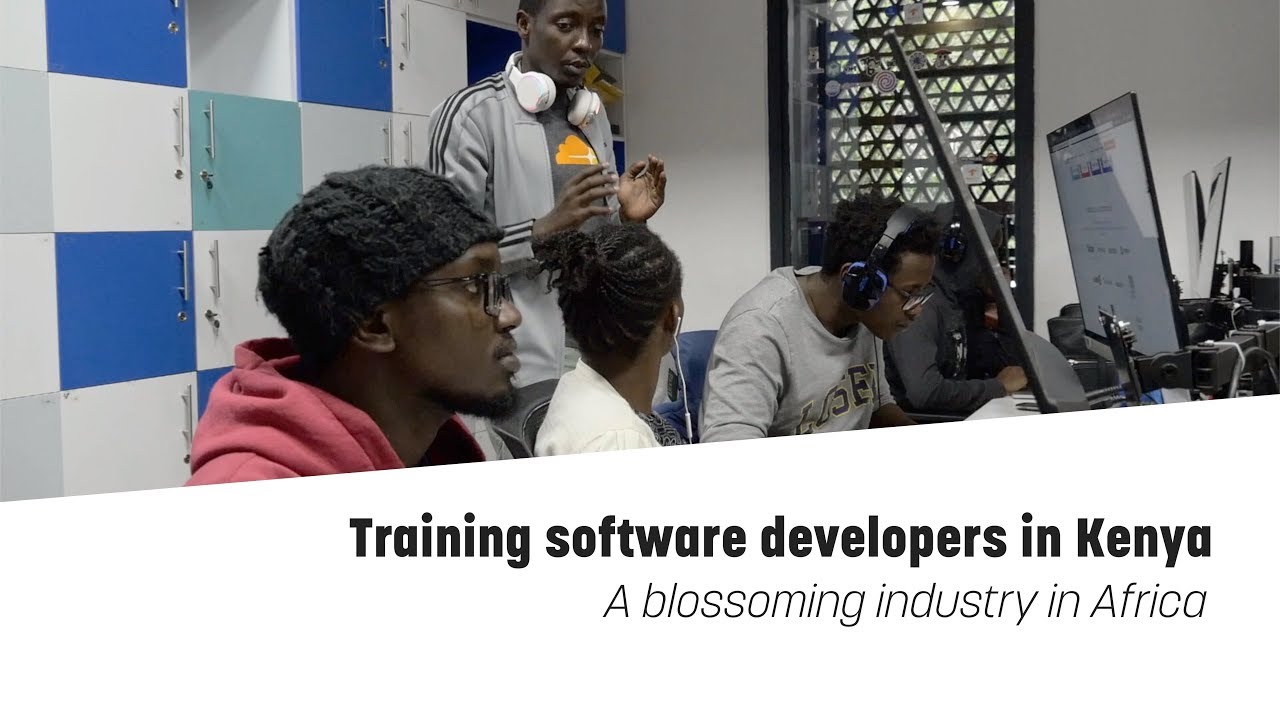 Training software developers for a blossoming industry in Kenya - YouTube