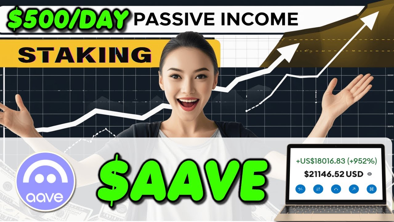 Unlock 952% APR Stake aave coin Crypto Coin with Staking AAVE Crypto coin Now - YouTube