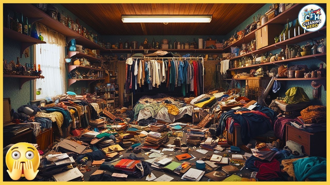 🛠️ Hoarding Cleanup: Transforming a Sick Father & Son's Home in 2 Days ...