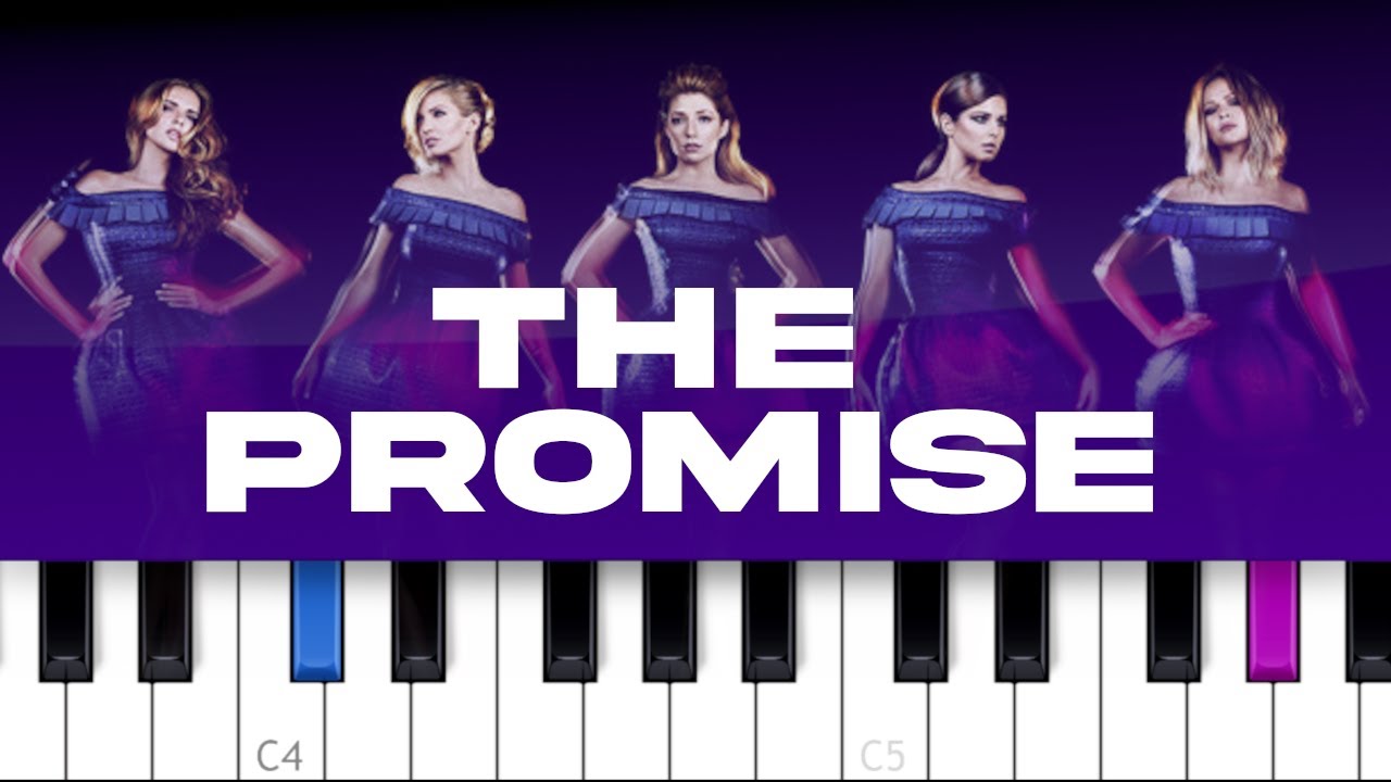 Girls Aloud - The Promise (piano tutorial) - YouTube
