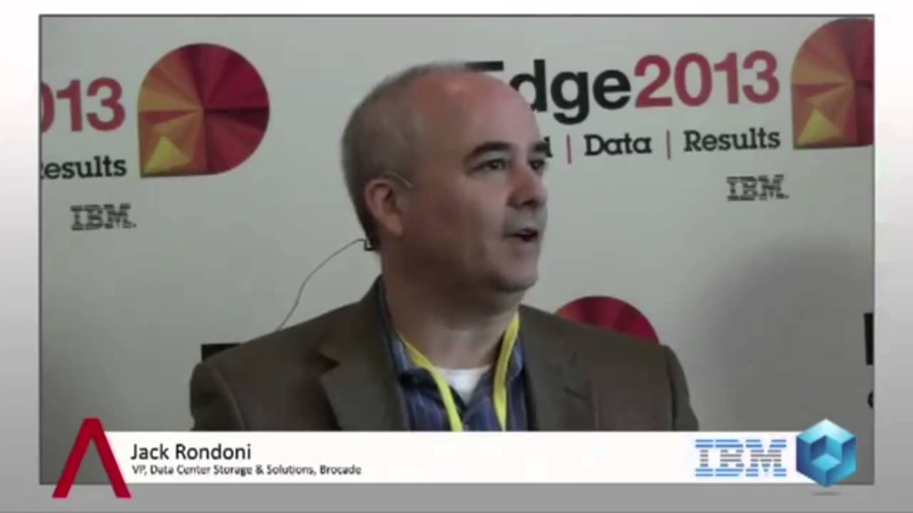 Jack Rondoni, Brocade | IBM Edge 2013 - Highlights - YouTube