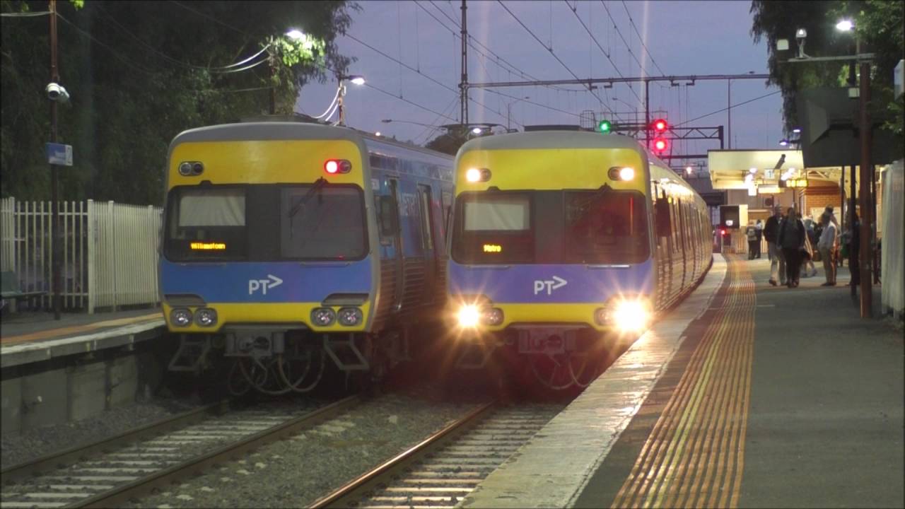 Riding an Alstom Comeng to Newport - YouTube