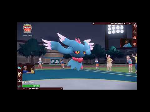 Pokemon European VGC Finals - Junior Class. Pietro Nihal K. Vs Federico C. Full Battle. #vgc #vgc23