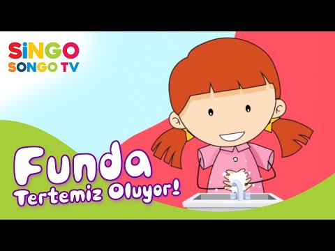 FUNDA Tertemiz Oluyor 🧼🚿 – SingoSongo TV I İsme Özel Çocuk Şarkıları 🎶