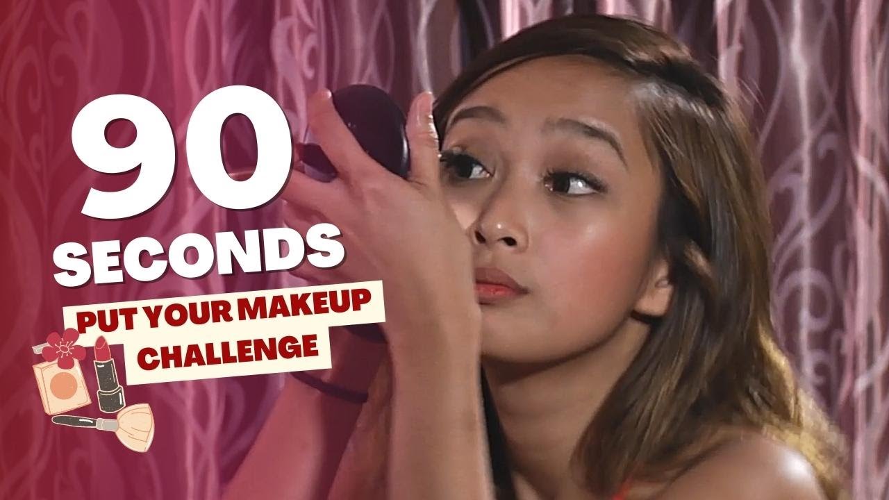 90 seconds put your makeup challenge | Pantaxa Season 3 | Viva TV - YouTube