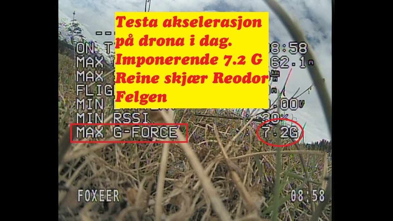 Vertikal akselerasjon 7,2 G på Speedy 13 05 2023 - YouTube