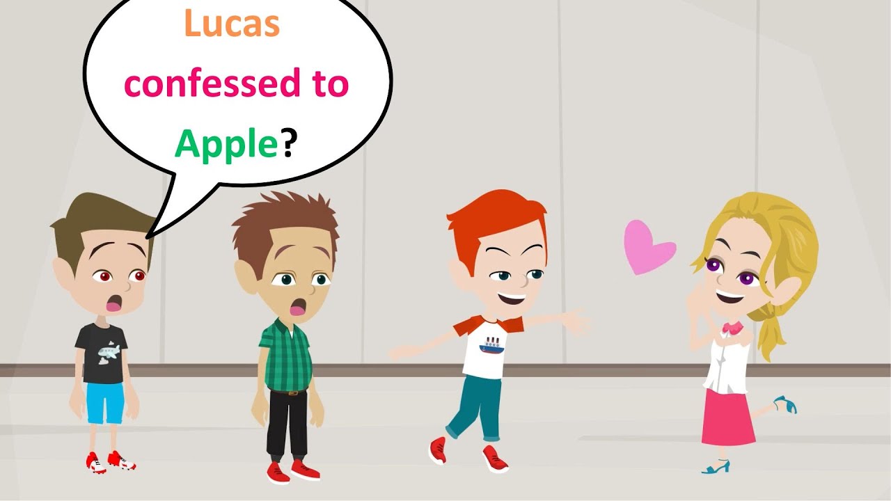 Lucas confesses his feeling - Comedy Animation English Story - Lucas ...