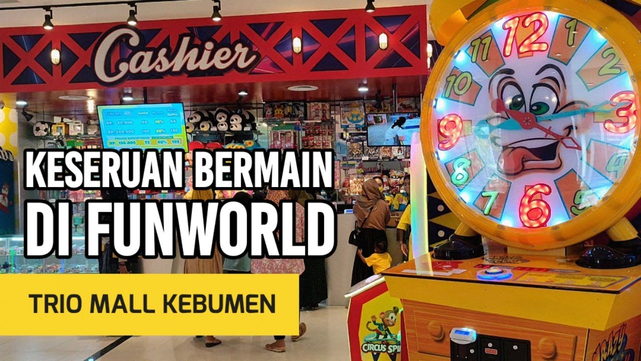 Serunya Wahana Bermain Anak, Kidzilla dan Funworld Trio Mall Kebumen ...