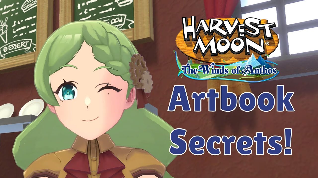 Secret Artwork of the DLC Winds of Anthos Characters! - YouTube