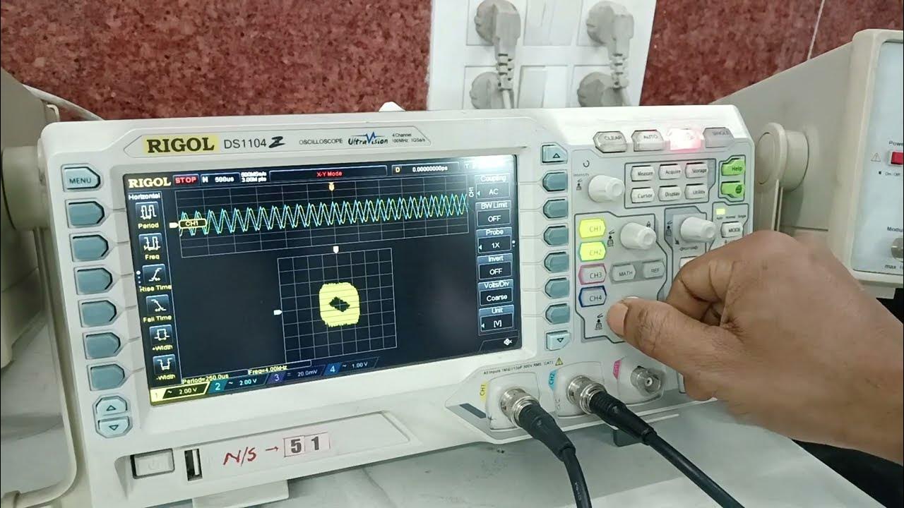 दो Function Generator और DSO से Lissajous पैटर्न बनाएं l - YouTube