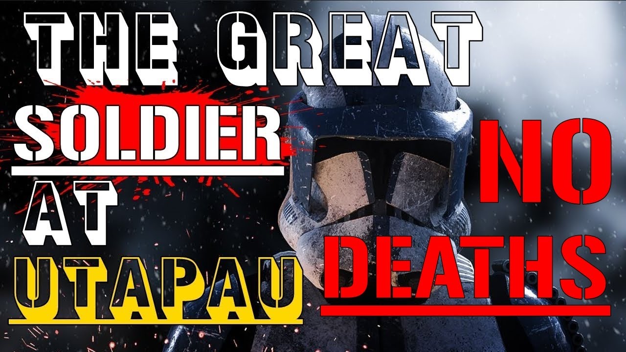 STAR WARS - Surviving the Entire Battle at Utapau - YouTube