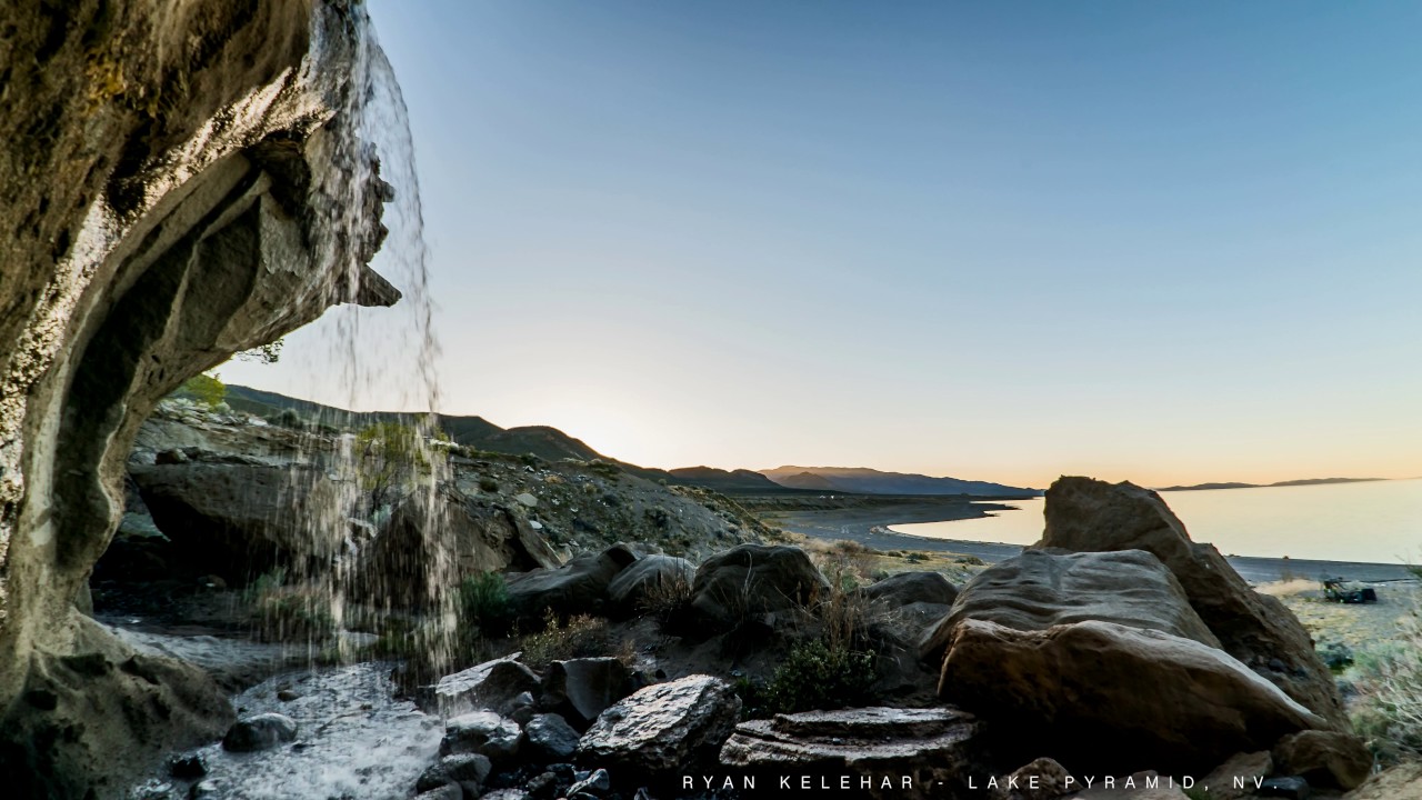 Pyramid Lake - Astrophotography Waterfall Day/Night Time-Lapse - YouTube