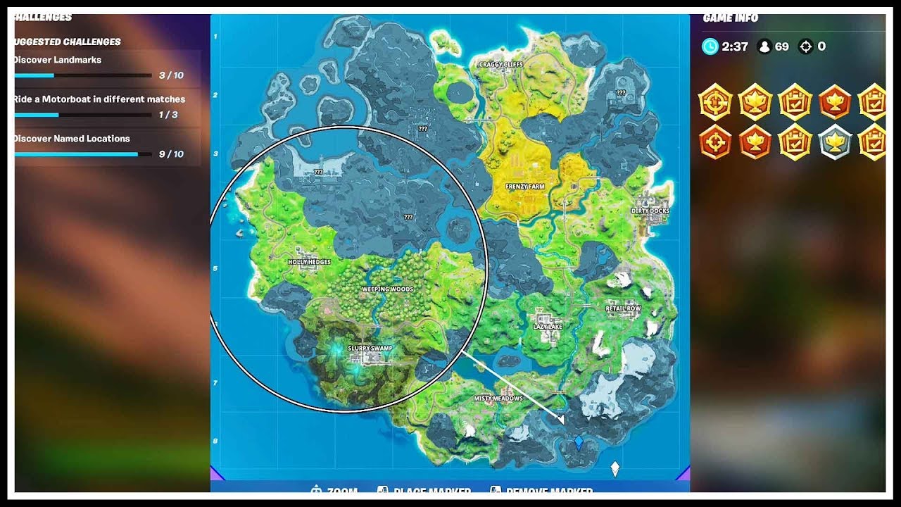 Lazy Lake Island Landmark Fortnite Chapter 2 - YouTube