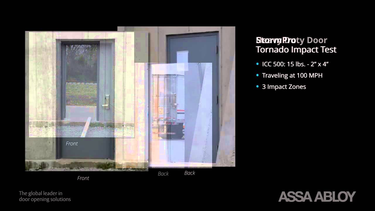 Windstorm Solutions Impact Test | ASSA ABOY Door Security Solutions ...