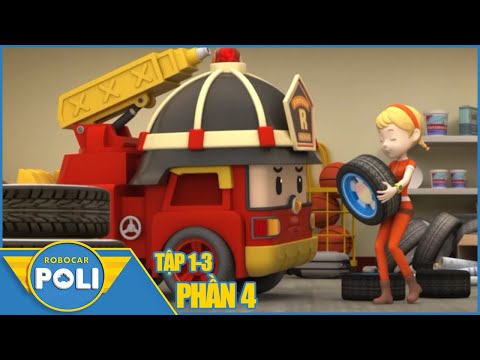 POLI VÀ CÁC BẠN PHẦN 4 | TẬP 1-3: ĐỘI XE RÔ BỐT CỨU HỘ | HOẠT HÌNH HAY NHẤT