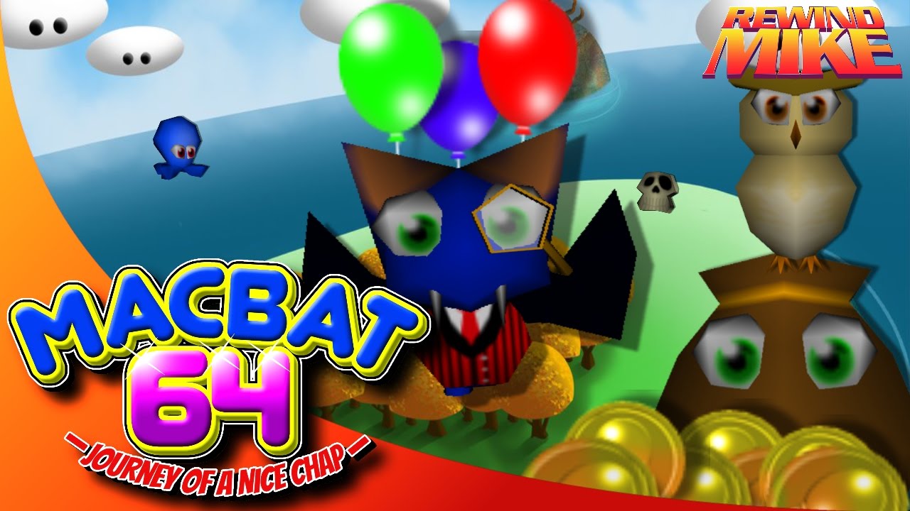 Macbat 64 : Journey of a Nice Chap for PC | Nintendo 64 Collectathon ...