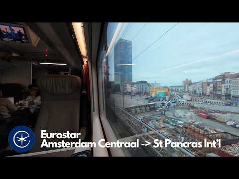 Eurostar Blue Full Journey (Amsterdam Centraal - London St Pancras International)