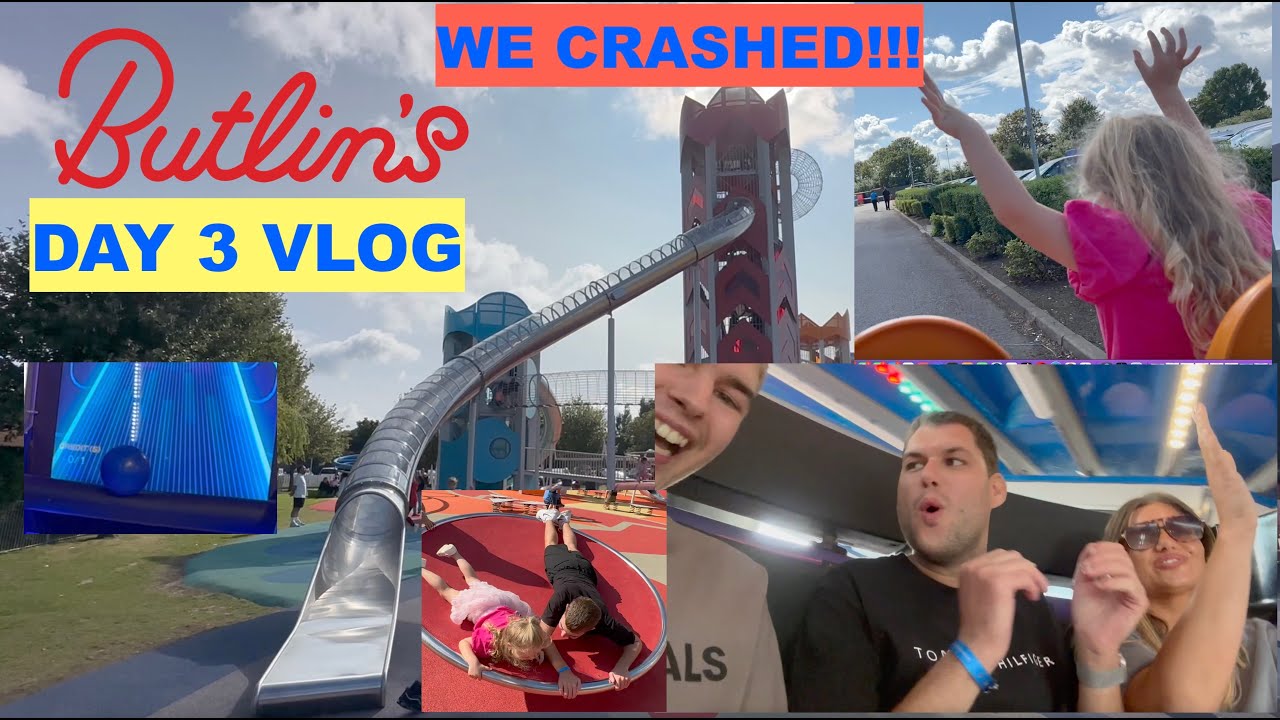 Butlins Vlog Skegness Day 3 (SKYPARK, GO KARTS/ bikes, Fairground ...
