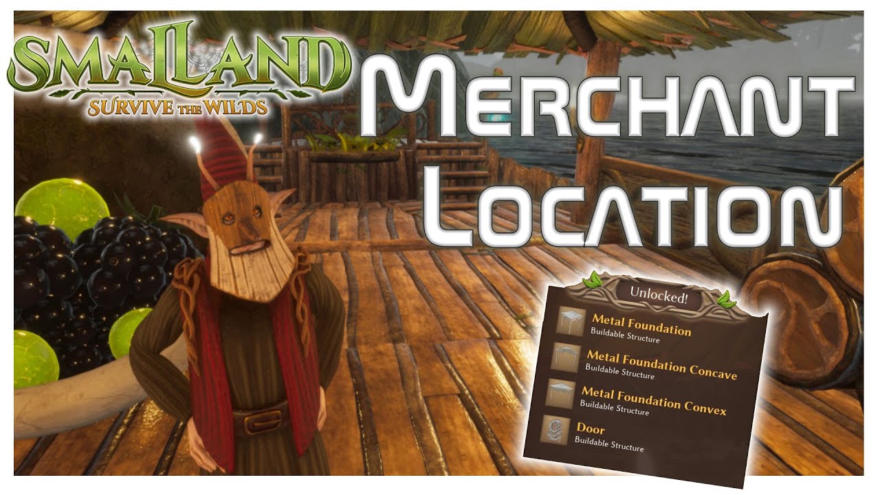 Smalland || Where to find the Merchant || - YouTube