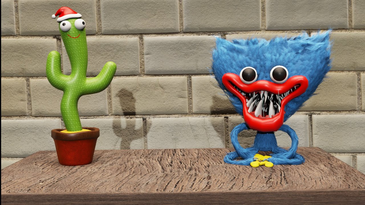 Baby Huggy Wuggy Beatbox Battle Cactus - YouTube