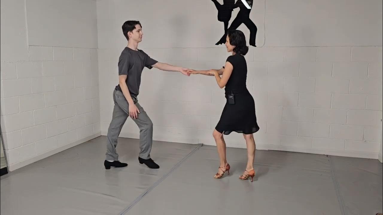 Jive Tutorial: Hip Bump Step - YouTube