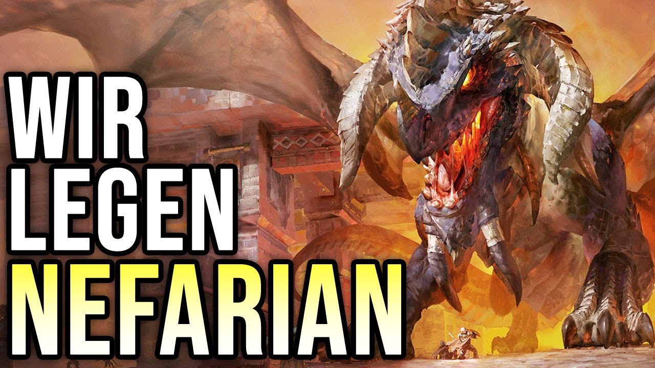 Hüter der Drachen besiegen NEFARIAN (BWL RAID) | WoW Classic - YouTube