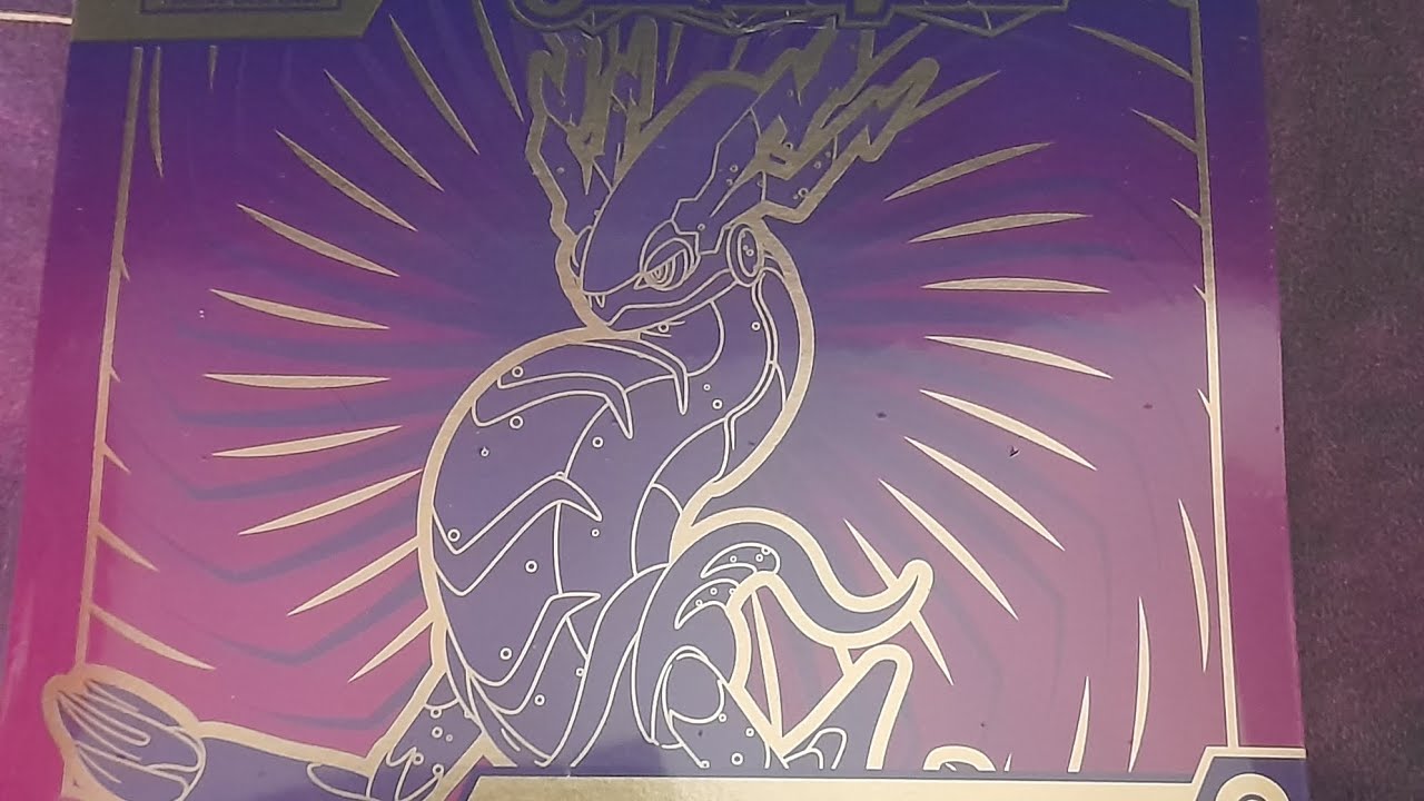 Saucy Pokémon Scarlett and violet ETB box opening - YouTube